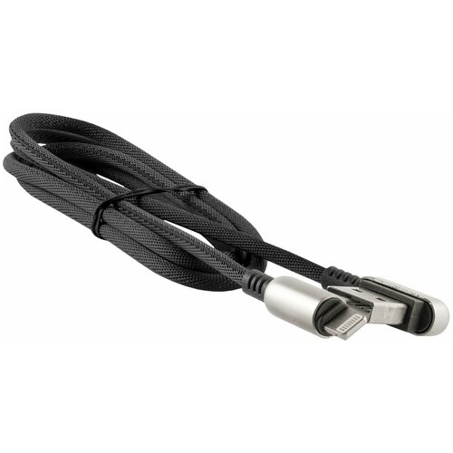 Кабель Redline Loop УТ000016349 USB (m)-Lightning (m) 1 м, черный