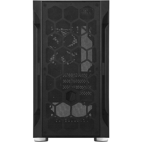 Корпус microATX SilverStone SST-FAH1MB-G Без БП чёрный