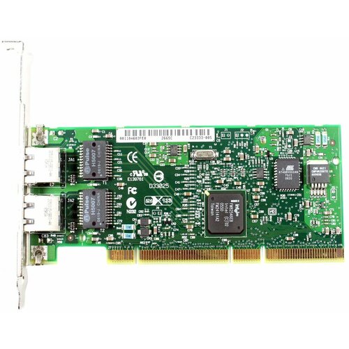 Сетевая карта HP PCI-X Dual Gigabit Network 64-bit/133MHz, 10/100/1000-T 313586-001