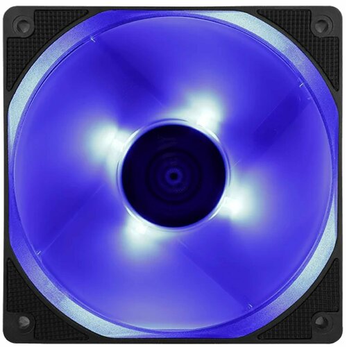 Вентилятор Aerocool Motion 12 Plus Blue (3пин, 120x120x25мм, 22.1дБ, 1200 об/мин)