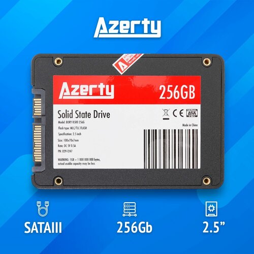 256 Гб Внутренний SSD диск Azerty Bory R500 256G