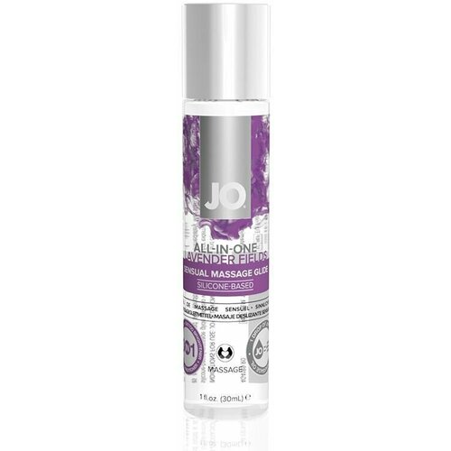 Массажный гель ALL-IN-ONE Massage Oil Lavender с ароматом лаванды - 30 мл