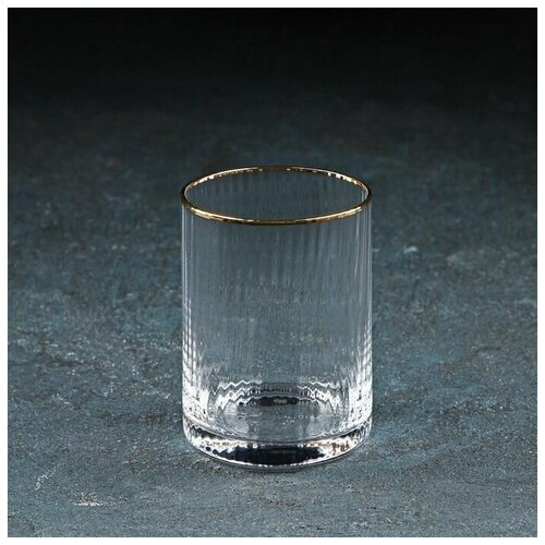 Бокал стеклянный для виски Magistro "Орион", 270 мл, 9,7х7 см