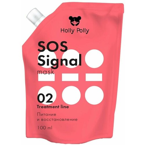Маска для волос Holly Polly SOS-signal экстра-питательная 100мл х 3шт