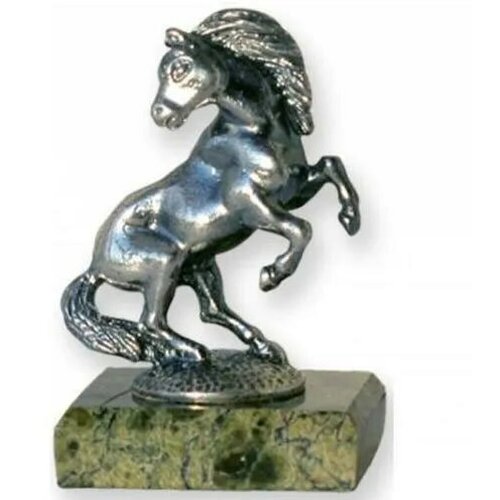 Сувенир ювелирный Серебряная статуэтка Лошадь