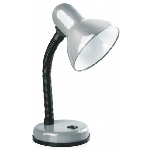Лампа офисная Camelion Light Solution KD-301 C03, E27, 60 Вт, серебристый