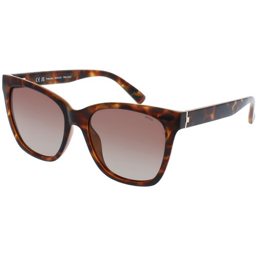 Солнцезащитные очки Invu B2318, коричневый, черный