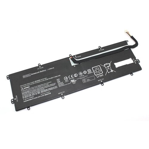 Аккумулятор BV02XL для ноутбука HP Envy X2 13-J 7.6V 4340mAh черный
