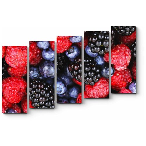 Модульная картина Сладкие ягоды 130x91