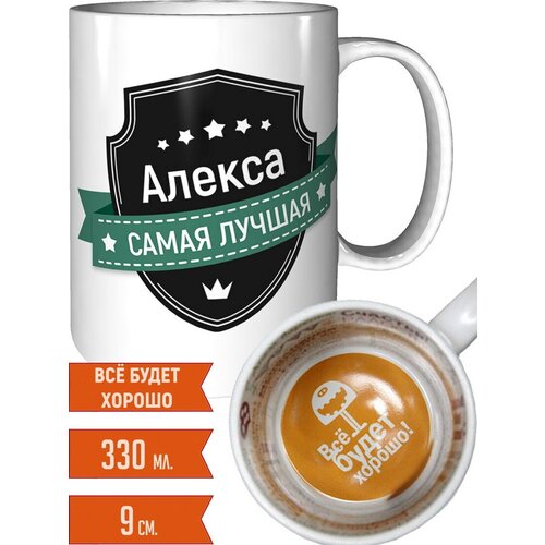 Кружка Алекса самая лучшая - внутри всё будет хорошо