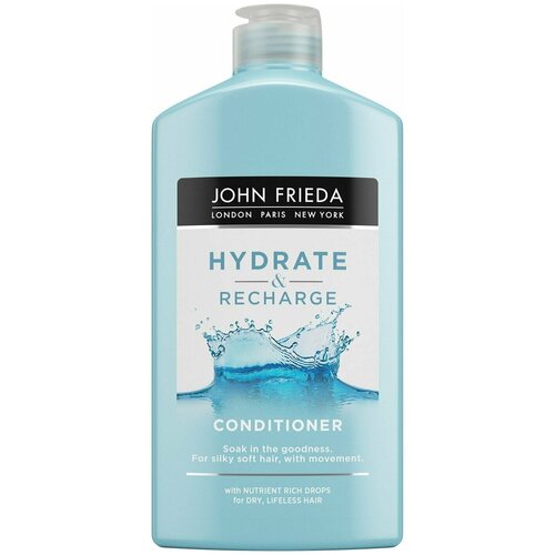 Кондиционер для волос John Frieda Hydrate&Recharge увлажняющий для сухих ослабленных и поврежденных волос 250мл 2 шт
