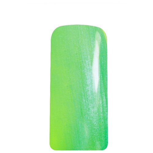 Planet nails Гель-лак 3 в 1 3в1, 15 мл, неоново-салатовый жемчуг