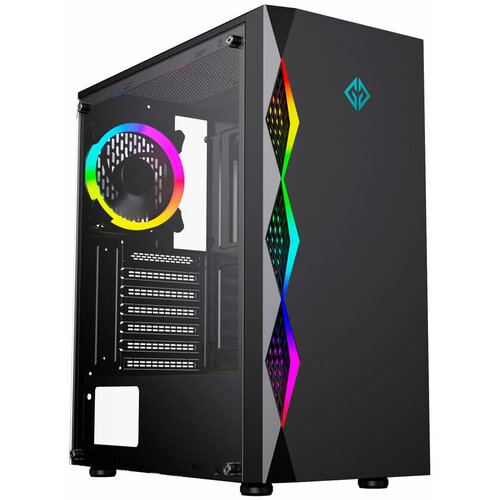 Корпус ATX GMNG OGC-G110, Midi-Tower, без БП, черный