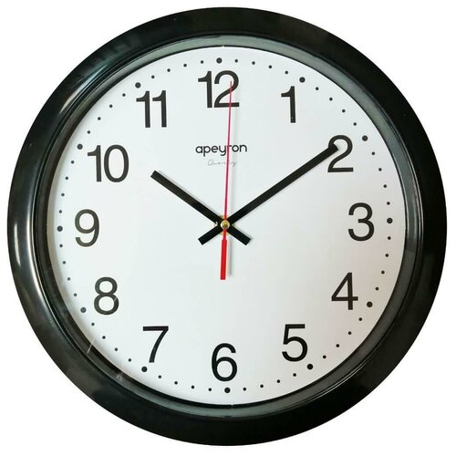 Настенные часы APEYRON electrics PL 1.112, PL 1.112, черный