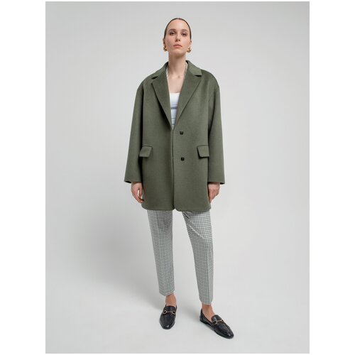Пальто  Pompa, размер 40/170, зеленый