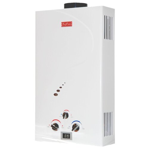 Проточный газовый водонагреватель Ларгаз Стандарт 10 (белый)
