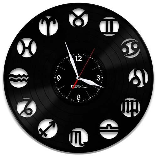 Часы из виниловой пластинки (c) VinylLab Зодиак