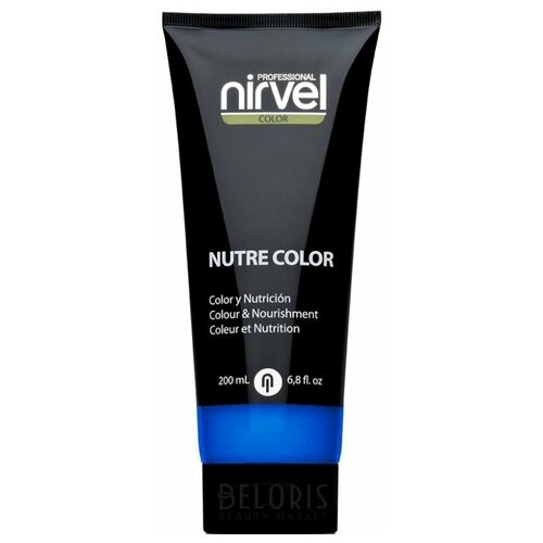 Nirvel Nutri Color Гель-маска для волос Klein Blue ультрамарин, 200 мл