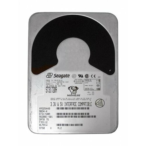 Жесткий диск Seagate ST31720A 1,7GB 4500 IDE 3.5" HDD