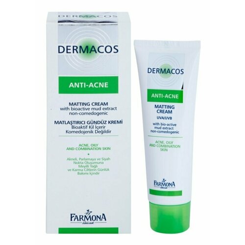 Farmona Крем Dermacos Anti-Acne, придающий матовость, 50 мл