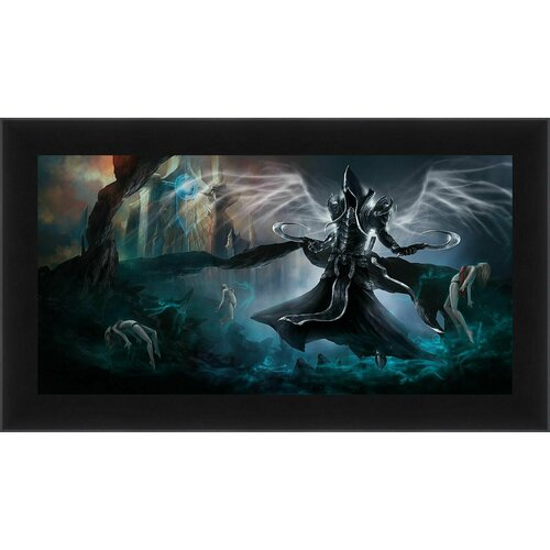 Плакат, постер на бумаге Diablo III: Reaper Of Souls. Размер 30 х 42 см