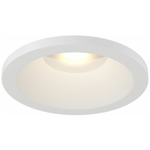 Светильник MAYTONI Zoom DL034-2-L8W, LED, 8 Вт, теплый белый, цвет арматуры: белый, цвет плафона: белый