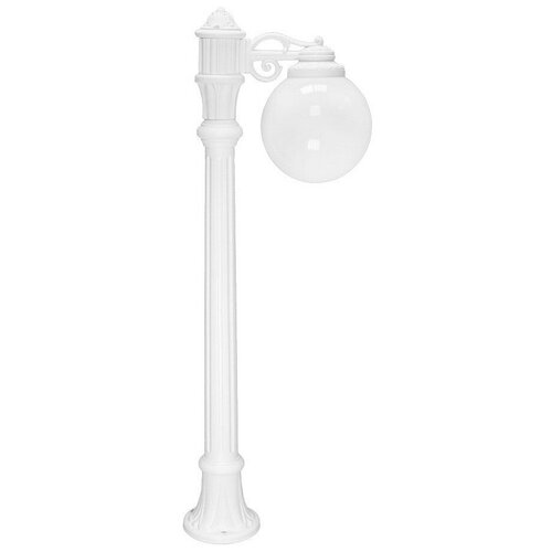 Fumagalli Наземный светильник Globe 250 G25.163.S10.WYE27, E27, 60 Вт, цвет арматуры: белый, цвет плафона белый