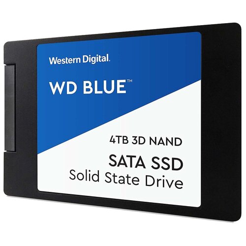 Твердотельный накопитель Western Digital WD Blue SATA 4 ТБ SATA WDS400T2B0A