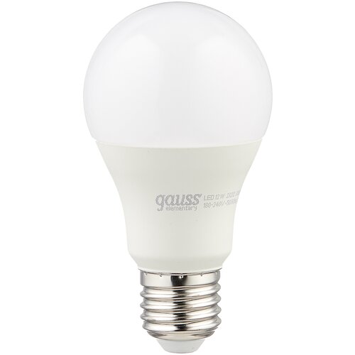 Упаковка светодиодных ламп 10 шт. gauss 23212, E27, A60, 12 Вт, 3000 К
