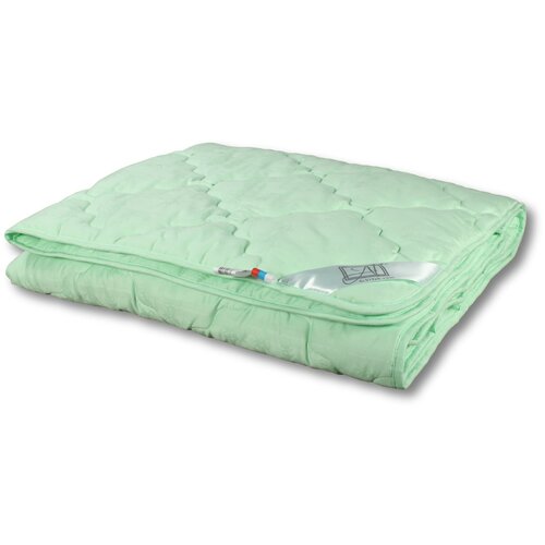 Одеяло AlViTek Бамбук Люкс, легкое, 172 х 205 см, зеленый