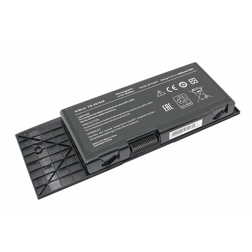 Аккумуляторная батарея для ноутбука Dell Alienware M17X (BTYVOY1) 11.1V 6600mAh OEM