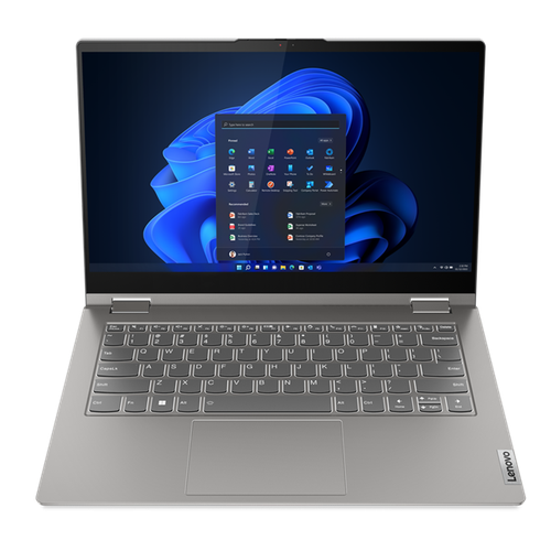 Ноутбук Lenovo ThinkBook 14s Yoga G2 14" FHD (1920x1080) IPS 300N MT, i7-1255U, 16GB DDR4 3200, 512GB SSD M.2, Intel Iris Xe, WiFi6, BT, FPR, FHD Cam, 60Wh, 65W USB-C, Win 11 Pro, 1.5kg (21DMA03YRK)