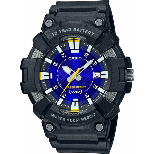 Наручные часы CASIO Collection MW-610H-2A, черный, мультиколор