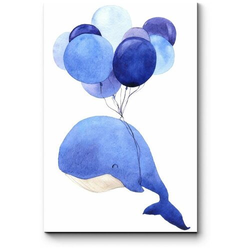 Модульная картина Голубая мечта кита 30x45