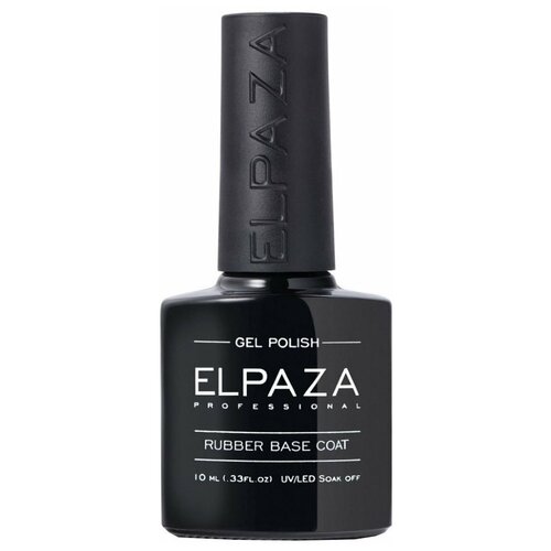 ELPAZA Базовое покрытие Rubber Base Coat, прозрачный, 10 мл