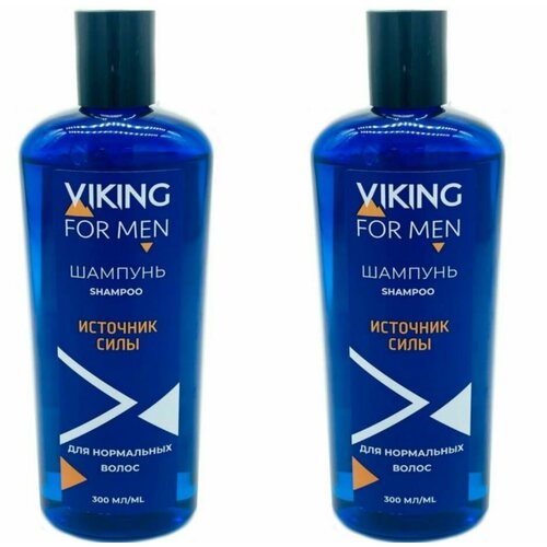 Viking шампунь для нормальных волос Power & Strength 300мл 2 шт