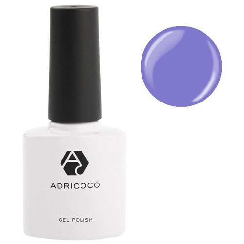 ADRICOCO гель-лак для ногтей Gel Polish, 8 мл, 40 г, 013 васильковый