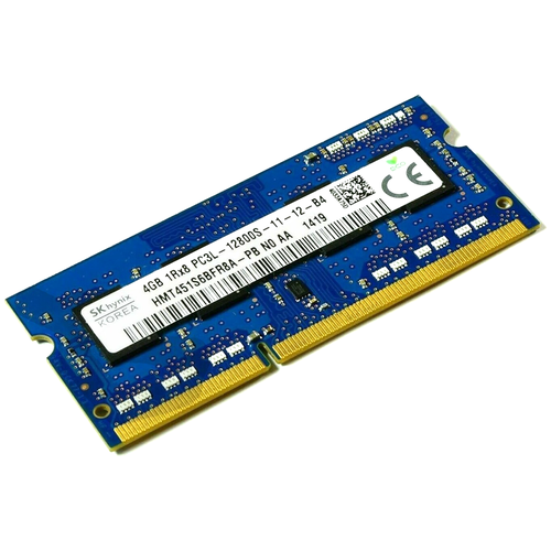 Оперативная память Hynix 4 ГБ DDR3L 1600 МГц SODIMM CL11 HMT451S6BFR8A-PB