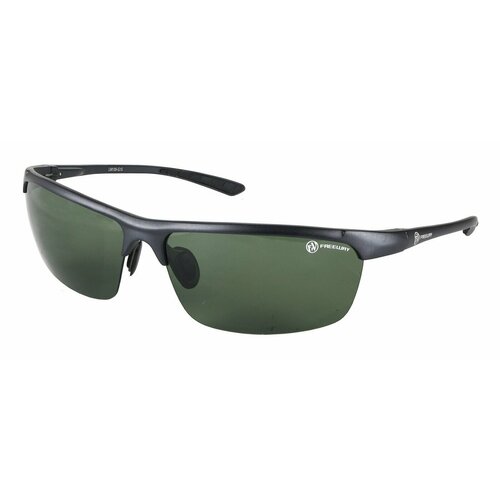 Солнцезащитные очки Freeway, черный, зеленый