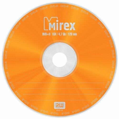 Диск DVD+R 16x Mirex Cake/50 UL130013A1B