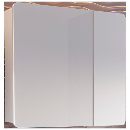 Зеркальный шкаф Stella Polar Адель 80 SP-00001101 Белый