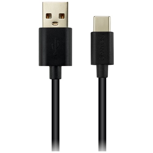 Кабель Canyon USB - USB Type-C (CNE-USBC2), 1.8 м, черный