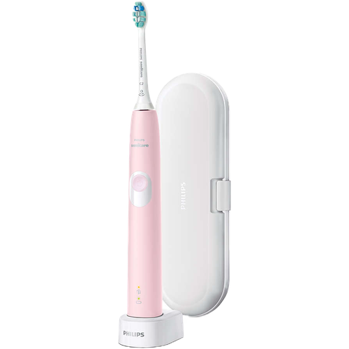  ультразвуковая зубная щетка Philips Sonicare ProtectiveClean 4300 HX6806/03, бледно-розовый