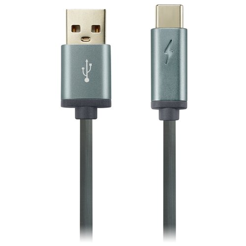 Кабель Canyon USB - USB Type-C (CNS-USBC6DG), 1 м, серый