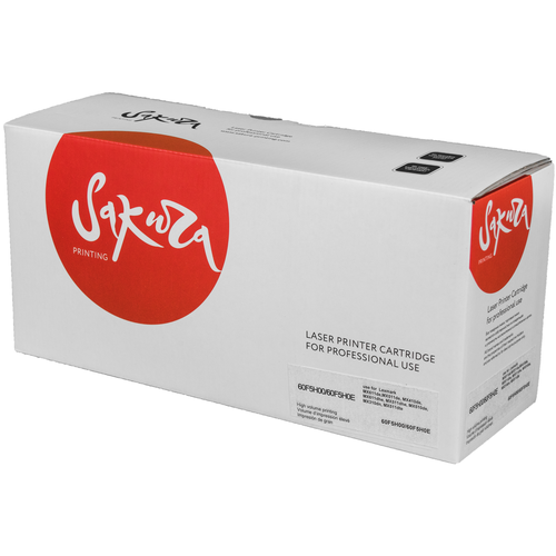 Картридж Sakura 60F5H00/60F5H0E, 10000 стр, черный