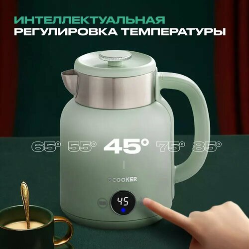 Чайник Xiaomi Ocooker Kettle CR-SH1501 1.5L Зеленый Русская версия