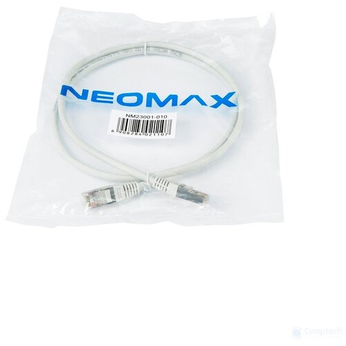 NEOMAX (NM23001-010) Шнур коммут. FTP 1 м. гибкий Кат. 5е многожильный