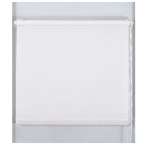 Рулонная штора "Простая MJ" 80х160 см, цвет белый