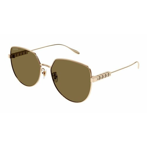 Солнцезащитные очки GUCCI Gucci GG1435SA 002, золотой