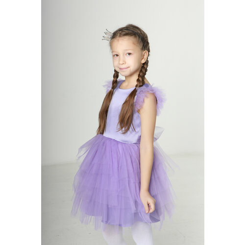 Платье DaEl kids, размер 110, фиолетовый